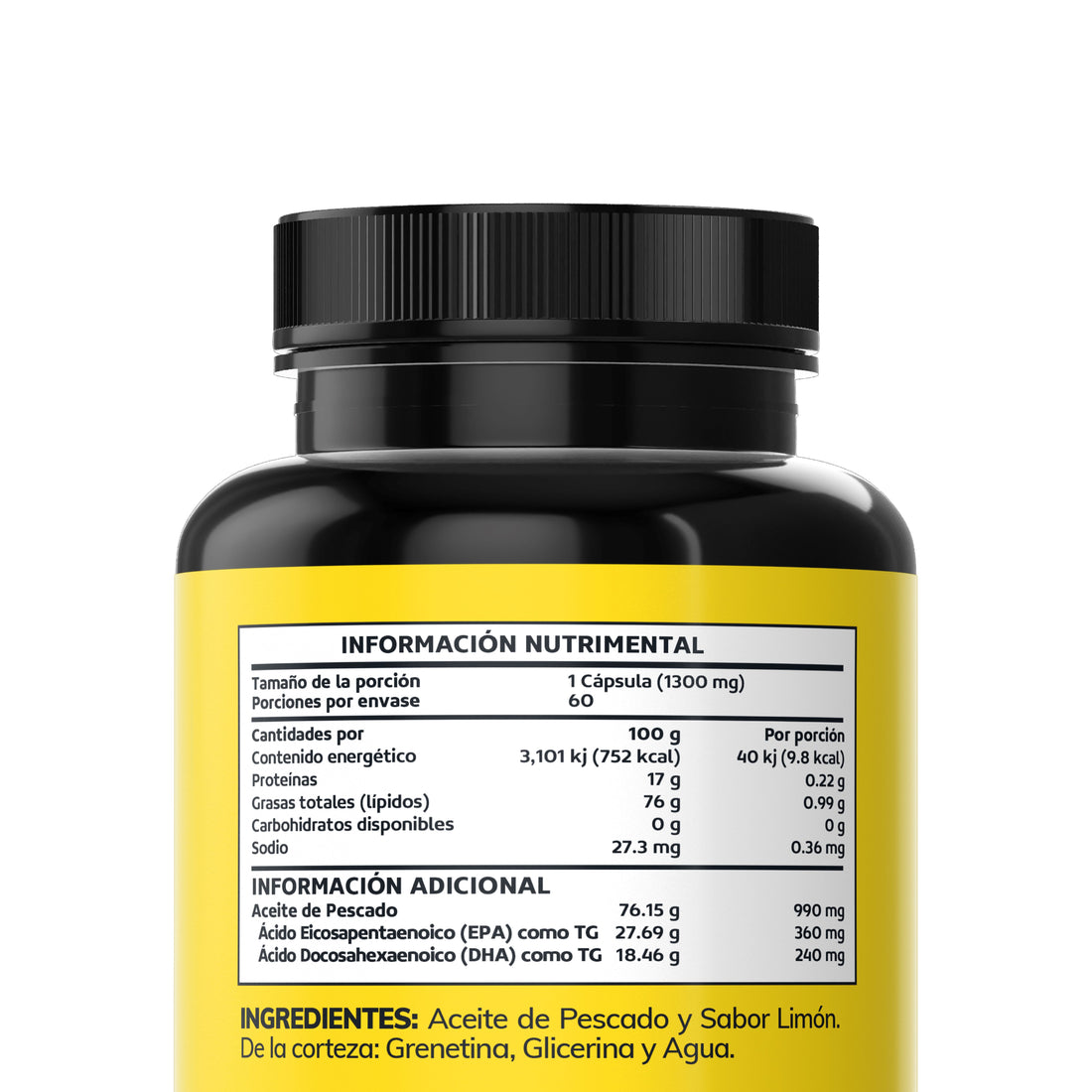 Omega 3 ultra puro - 60 cápsulas – Beyond Vitamins